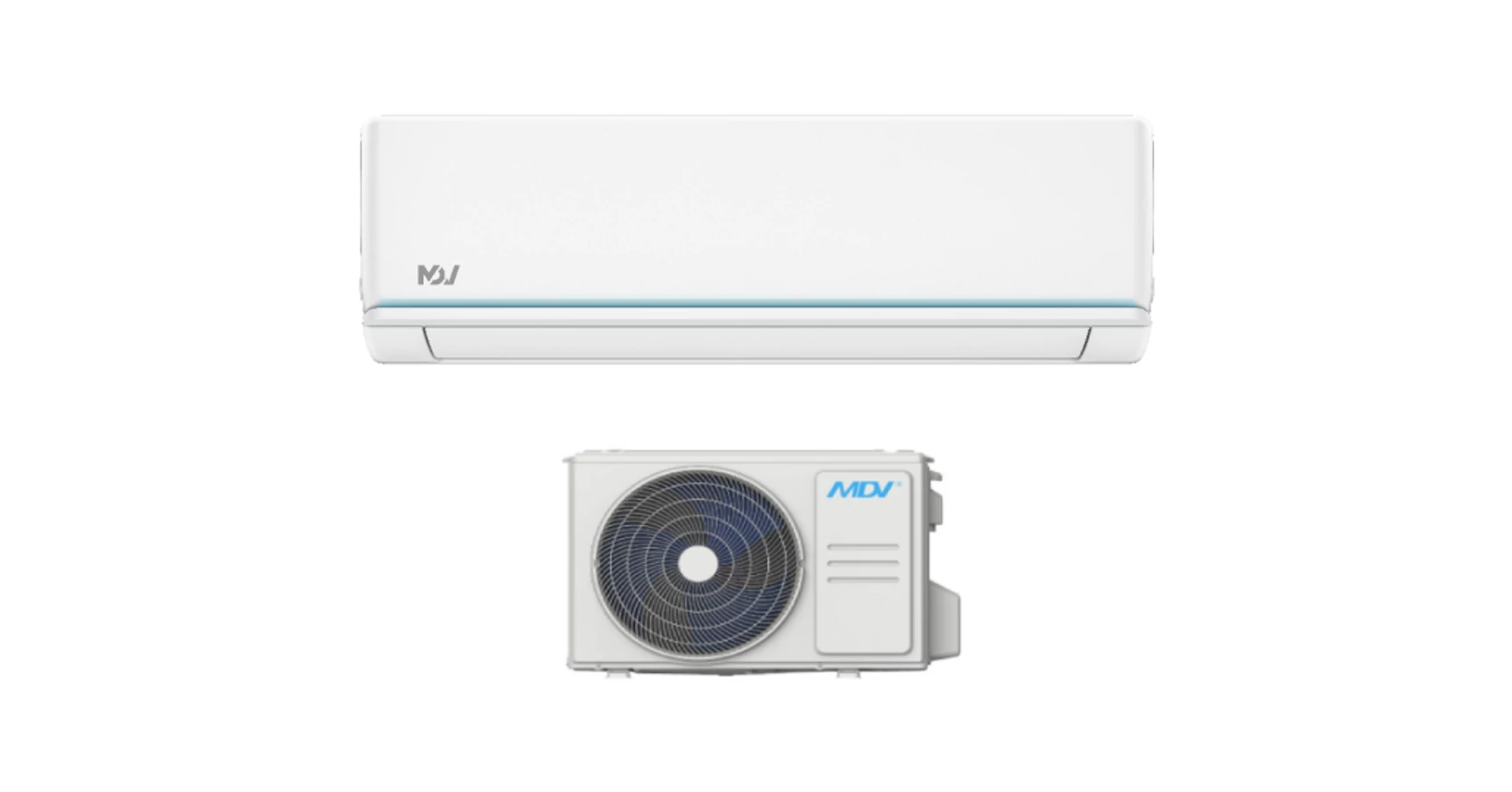 MDV ONE 2,6 kW magasoldalfali split klíma ONE1-026-OU / ONEA-026-IU ...